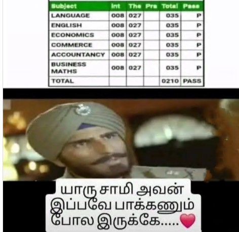 Memes For Tamil